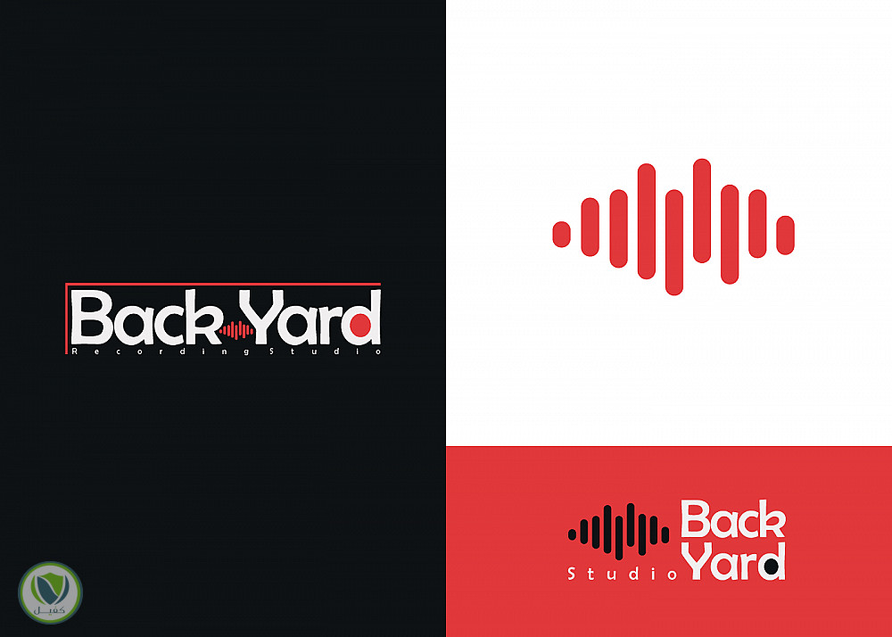 تصميم شعار (Back Yard - recording studio)