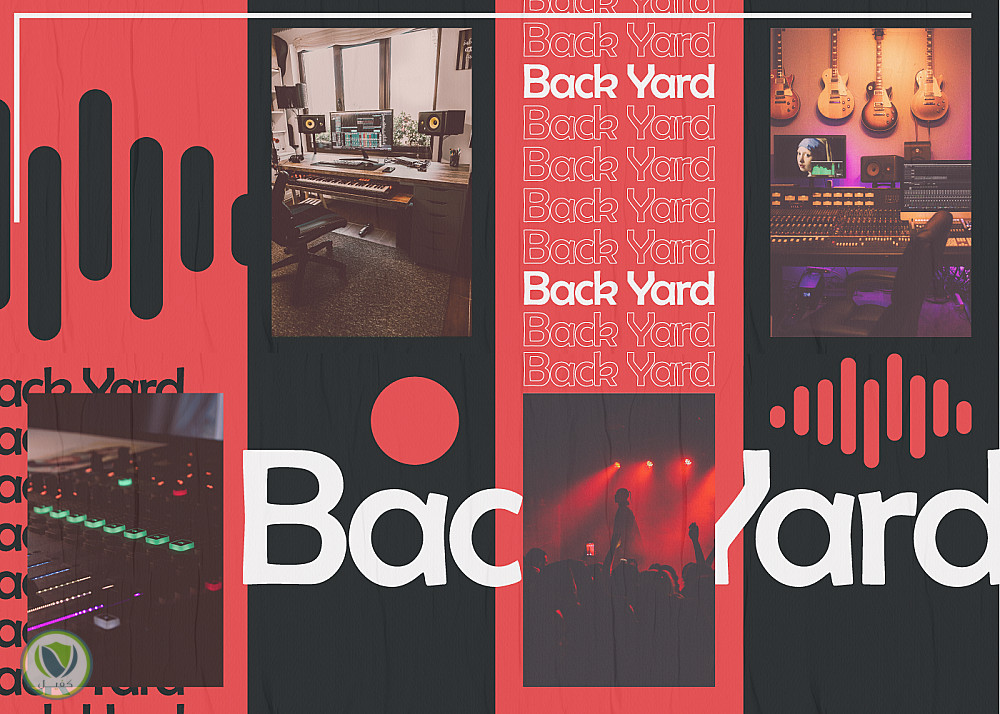 تصميم شعار (Back Yard - recording studio)